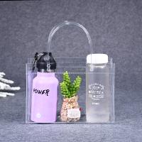 China 12 X 12 Clear PVC Tote Bag Quality High Clear Medium Tote for sale