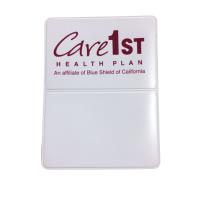China Soft Custom Pvc Card Holder Cover Pvc Id Card Pouch Tag Pvc Name Badge Holders for sale
