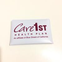China Soft Custom Pvc Card Holder Cover Pvc Id Card Pouch Tag Pvc Name Badge Holders for sale