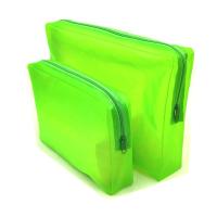 China Waterproof Clear Pvc Cosmetic Bag Pvc Makeup Pouch For Travel Toiletry Zipper Mix Color for sale