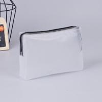 China Waterproof Clear Pvc Cosmetic Bag Pvc Makeup Pouch For Travel Toiletry Zipper Mix Color for sale