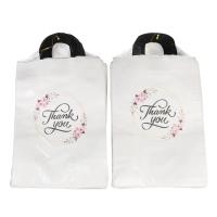 China Gift Kraft Paper Tote Bags With Handles Personalised White for sale