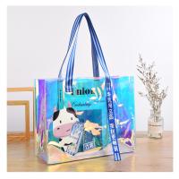 China Transparent Clear Pvc Bag With Handle 30cm Reusable Promotional Gifts Daily Life for sale