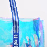 China Transparent Clear Pvc Bag With Handle 30cm Reusable Promotional Gifts Daily Life for sale