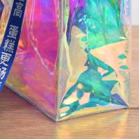 China Transparent Clear Pvc Bag With Handle 30cm Reusable Promotional Gifts Daily Life for sale