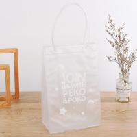 China Transparent Pvc Tote Bag 12x6x12 Plastic Shopping Women Shoulder Bags for sale