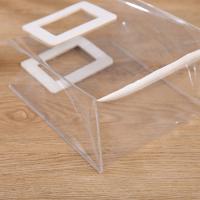 China Clear Plastic Pvc Tote Bag Wholesale Shoulder Transparent Shopping for sale