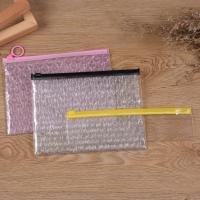 China Transparent Small Pvc Zip Lock Bags Frosted Plastic Apparel Clothing Recyclable for sale