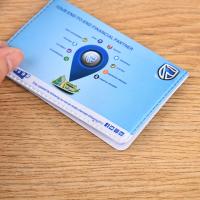 China Soft Transparent PVC Card Holder Case Business Promotion Gift Pvc Tag Holder for sale