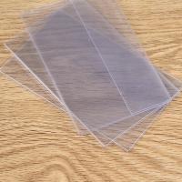 China Durable Badge Id Card Holder Pouch Plastic Pvc Card Sleeves Crystal Bus Custom for sale
