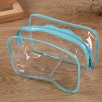 China Clear Large Pvc Makeup Bag Organizer Pouches Tote Toiletries Transparent for sale