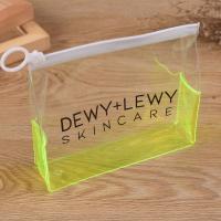 China Clear Pvc Cosmetic Bags Wholesale Makeup Zipper Pouch Transparent for sale