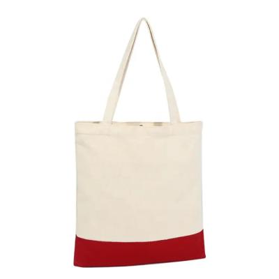 China Durable Custom Logo Canvas Tote Bags For Laptop Groceries Mens School for sale