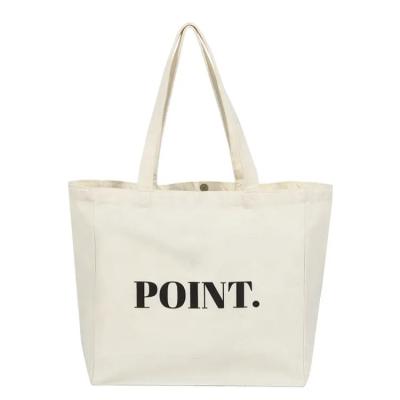 China Ladies Cute Canvas Tote Bags Grocery Laptop Blank Plain Reusable Shopping Cotton for sale