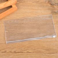 China 2 Mil 3 Mil Frosted Matte Pvc zipper Bags Slider Custom Clothing Printed for sale
