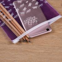 China Biodegradable Plastic zipper Bags Slider Pvc zipper Pouch Custom Logo Printing for sale