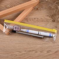 China Transparent Pencil Pouch With Zipper For Exam Student Office for sale