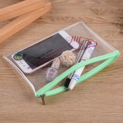 China A4 A6 PVC Pencil Pouch Case Clear Pencil Case Transparent for sale