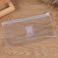 China 11 Inch 12 Inch Clear Cosmetic Bag 20cm Soft Custom Logo TPU PVC EVA for sale