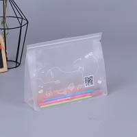 China Waterproof Cosmetic Bag For Purse Makeup Pouch Oem Frosted Translucent Zipper Small for sale