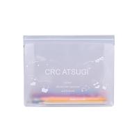 China Waterproof Cosmetic Bag For Purse Makeup Pouch Oem Frosted Translucent Zipper Small for sale