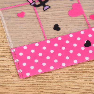 China A5 A6 Clear Zipper Document Pouch Plastic Waterproof Box Bag Zip Lock for sale