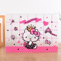 China A5 A6 Clear Plastic Document Pouches Transparent File Pouch Zipper Binder Insert Pocket Planner for sale