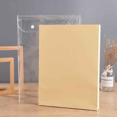 China Folder Plastic Button Bag Holder Packaging PVC Document File Recycled for sale