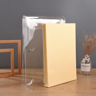 China Envelope Clear Pvc Clutch Bag Plastic Custom Snap for sale