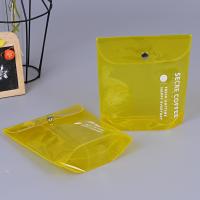 China Zip Plastic Button Bag Waterproof Clear Cosmetic Pvc for sale