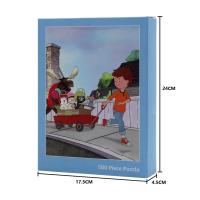 China Mini A4 Paper Jigsaw Puzzle Box For Adult Cartoon Kid Educational Toy 100 500 1000 Pieces for sale