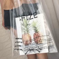 China Transparent  Clear PVC Tote Bag Clear Purse For School Stadium Concerts Plastic Purse for sale