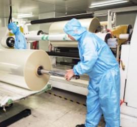 China 25μm-100μm Matte Glossy Release Film for FPC Lamination with 10-35gf/inch Release Force for sale