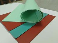 China Wood Industry Silicone Rubber Cushion Pad 1.5-2.5mm Thickness for Hot Press Machines up to 250°C Temperature Resistance for sale