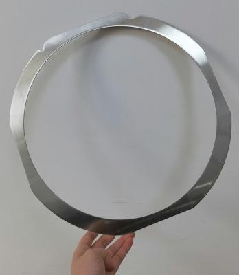 China Dura420 Stainless Steel Wafer Frame Ring 0.6-1.2 Inch with HRC48-55 Hardness for Laser Marking Protection for sale