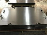 China Pinlam PCB Trailer Plate - 400°C Heat Resistant Carrier Tray with 4-5 Year Service Life for CCL Lamination for sale