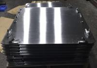 China Masslam Steel 1300mm Carrier Cover Plate for PCB CCL Lamination with HRC 40-50 Hardness and 400°C Working Temperature for sale