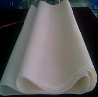 China 1.5-2.5mm Silicone Rubber Wood Press Cushion Pad with 80 N/mm Tensile Strength for Hot Press Machines for sale
