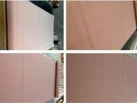 China 3050x1750mm High Tear Resistant Wood Press Cushion Pad - 3.0mm Thickness, 80 N/mm Tensile Strength Silicone Rubber for sale