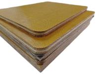 China 2220x1270mm Copper Clad Lamination Press Rubber Pad 4mm Thick 280°C Heat Resistance for CCL Manufacturing for sale