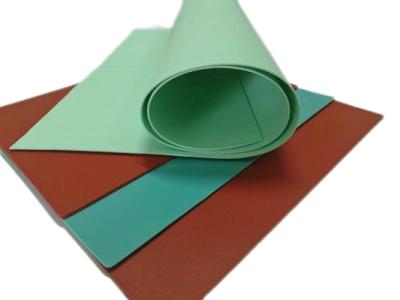 China High Temperature Resistant 2.5N/mm Silicone Rubber Cushion Pad for Wood Industry Hot Pressing Machines 1.5-2.5mm Thickness for sale