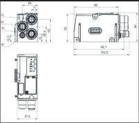 China AVENTICS Material Bus Valve Island Series AES R412018220 Din Rail for sale