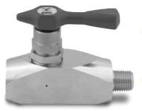 China Parker 316L Stainless Steel Diaphragm Valves NOVAL Series Compact Size for sale