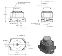 China TVH-E20GNPM Topworx Limit Switch Valve Position Switch With Rugged Steel Housing for sale
