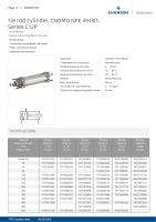 China AVENTICS Series C12P Piston Rod Cylinder Robust Design Seamless Integration for sale