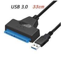 China 33cm Sata 3.0 Cables , Sata 3 To Usb 3.0 Cable For 2.5 Inch Hdd for sale