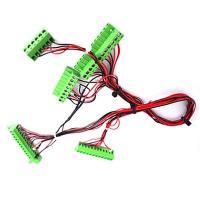 China High Frequency ROHS Wire Harness Cable Cold Pressed 90 Degree for sale