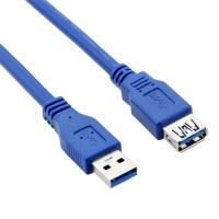 China 0.5m USB 3.0 Charging Cable Male To Female Copper Core AM TO AF for sale