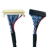 China FIX 30P Connection Line 30cores LVDS Cable Assembly OEM ODM for sale