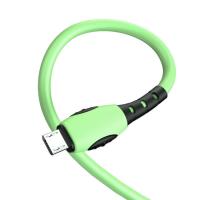China USB 2.0 Charging Cable Liquid Silicone Flash Charge 1.2M 5A for sale